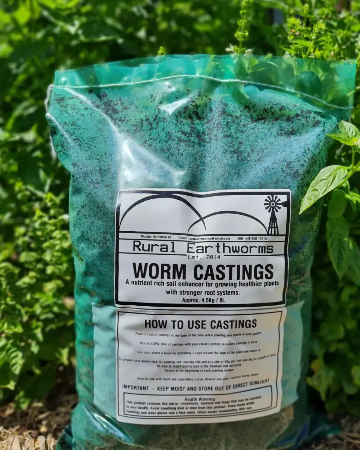 Bagged Worm Castings – Rural Earthworms